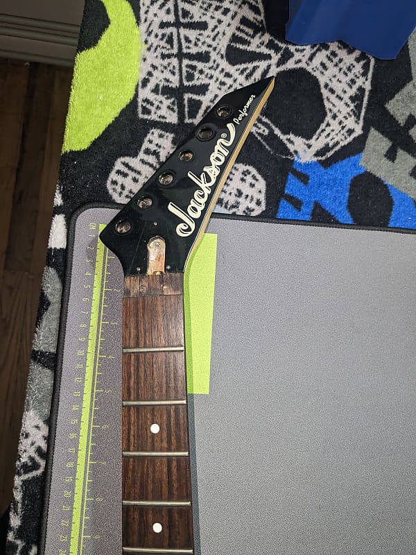 Jackson Performer neck 90s - Wood/black | Reverb