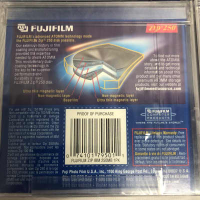 Fuji Film 250MB Zip Disk IBM Formatted (Set of 4) | Reverb