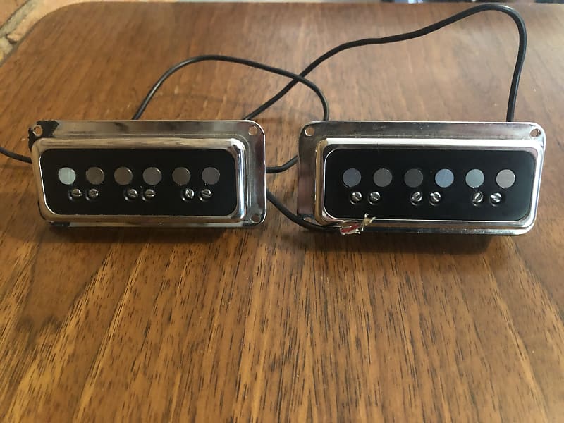 Gretsch Dynasonic Pickups - Nickel (Pair) | Reverb UK