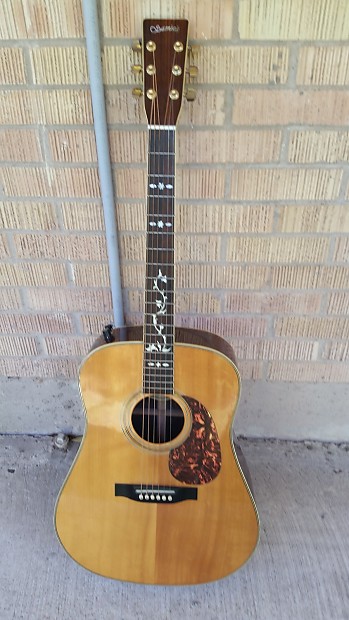 Early 80's Samick SF 35HS Vine Inlay All Solid Wood Martin | Reverb