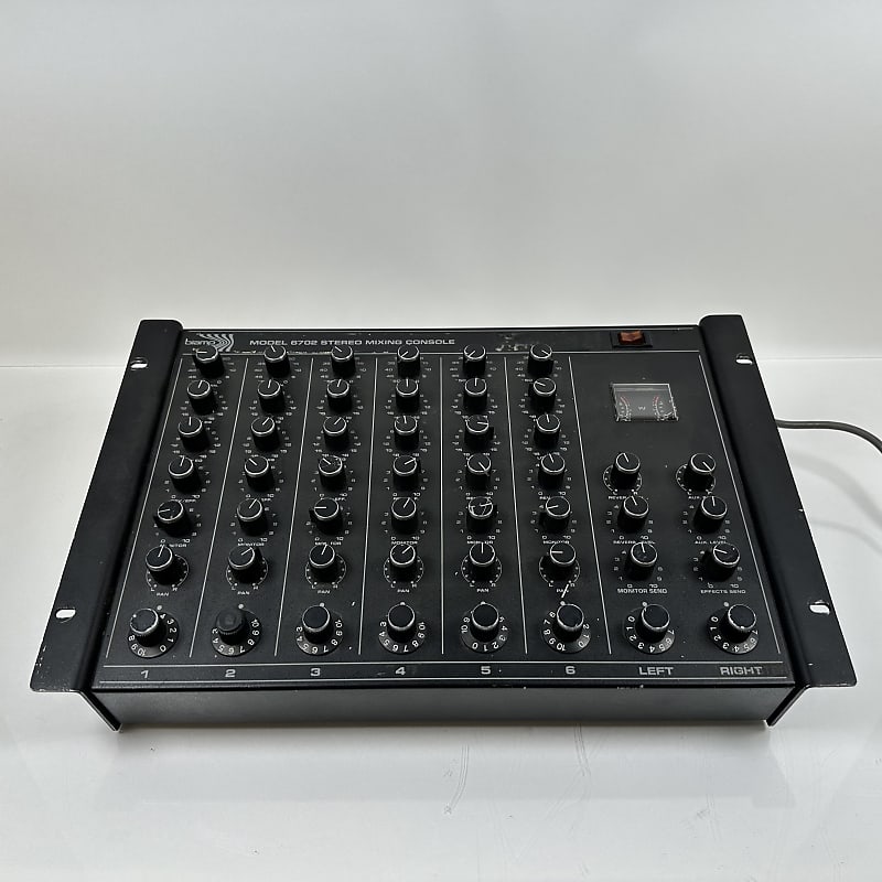 Biamp stereo Mixer Console Model 6702 | Reverb