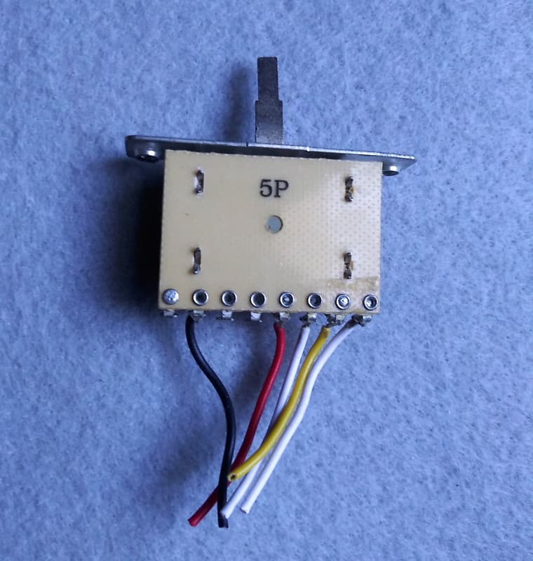 Pickup Selector Switch (5 Way) (used) for Electric Guitars | Reverb