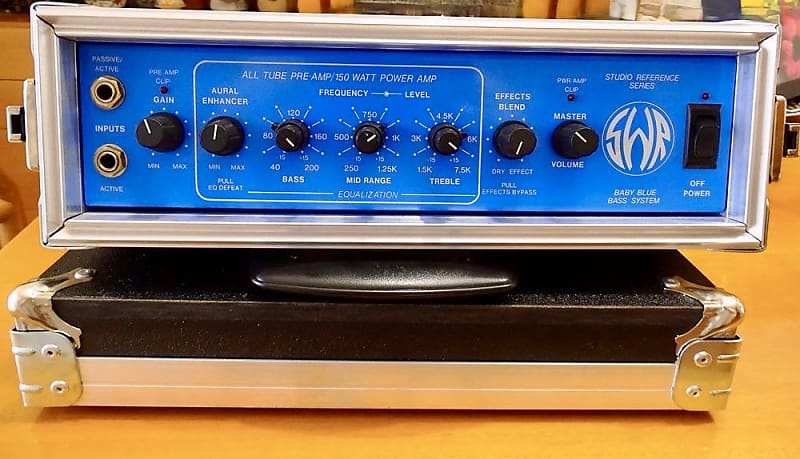 SWR Baby Blue Bass Amp-Head (Baby Blue II) 90s | Reverb UK