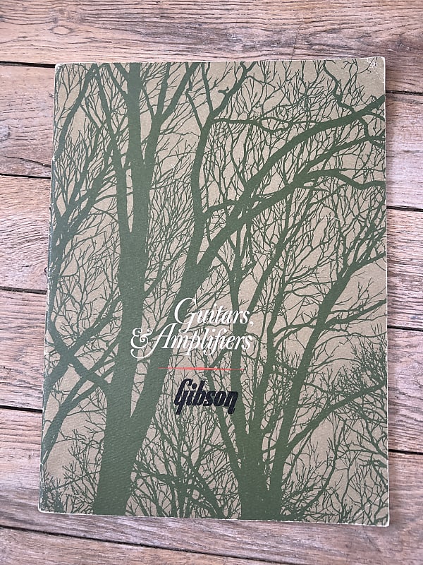 1966 Gibson Full Line Catalog Rare Vintage Case Candy SG ES | Reverb