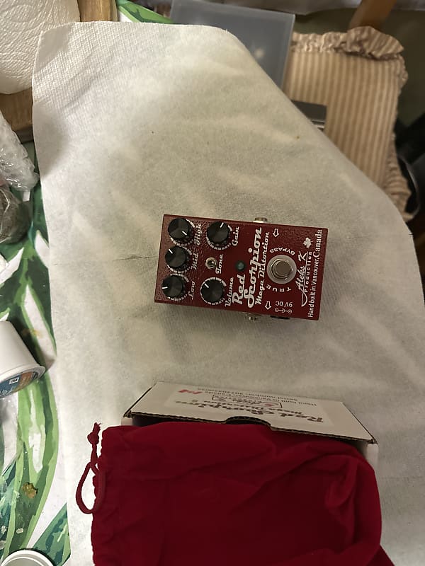 Aleks K Production Red scorpion mega distortion2 2023 | Reverb UK