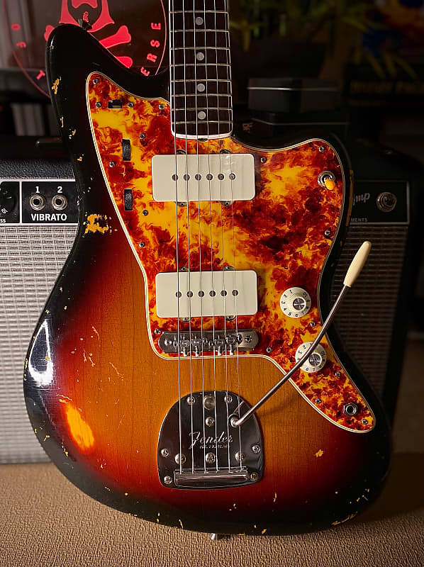 Spitfire Jazzmaster Pickguard 2019 - Solar Flare Tort | Reverb