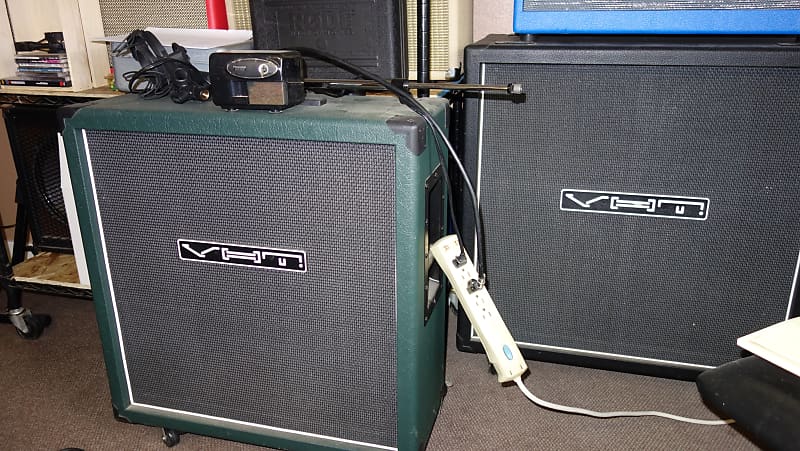 VHT Custom Cab 2x10 1-12 1990's Green | Reverb