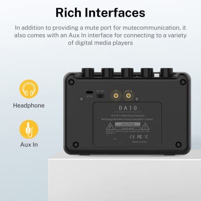 Mini Guitar Amp Small Electric Guitar Amplifier 5W Portable | Reverb