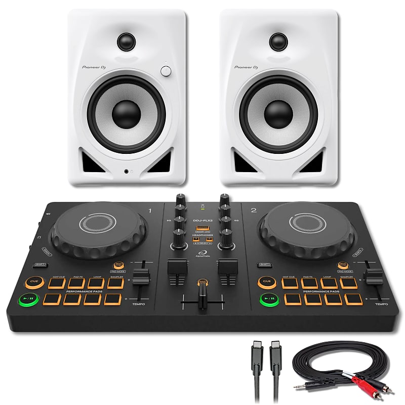 AlphaTheta DDJ-FLX2 2-Deck DJ Controller with Pioneer DJ | Reverb