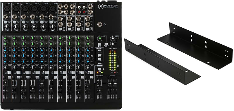 Mackie 1402VLZ4 14-channel Mixer Bundle with Mackie 1402-VLZ | Reverb