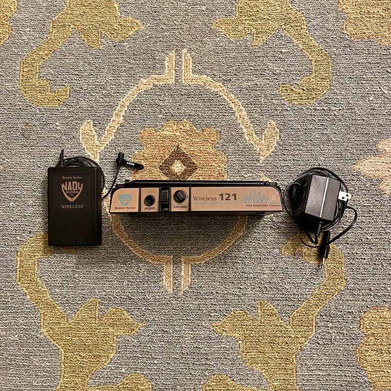 Nady Wireless Lapel Microphone & Receiver Model 121 Bronze | Reverb