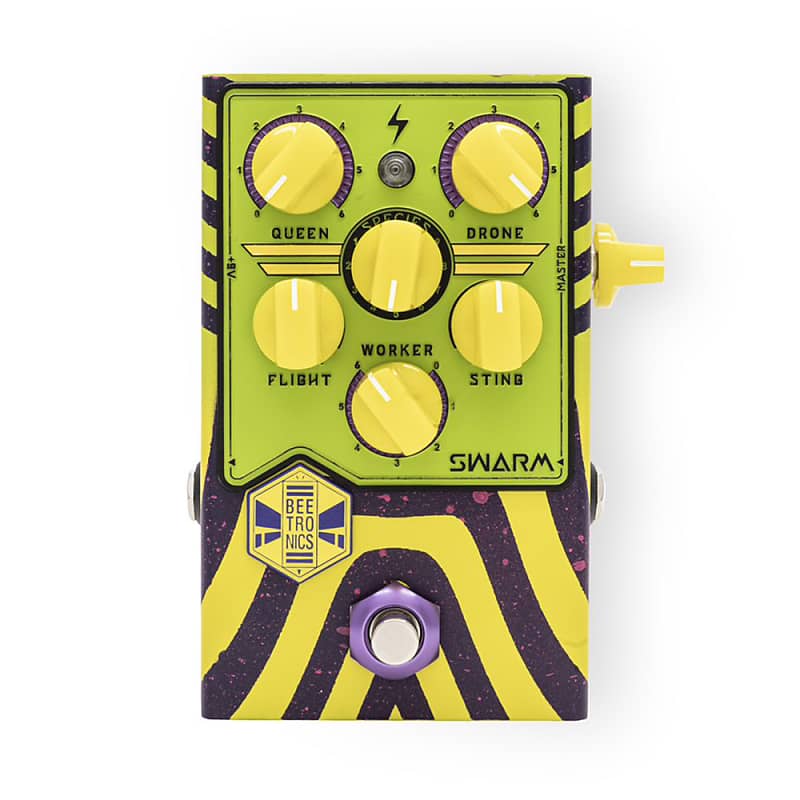 Beetronics FX Swarm Fuzz Harmonizer Guitar Effect Pedal, | Reverb