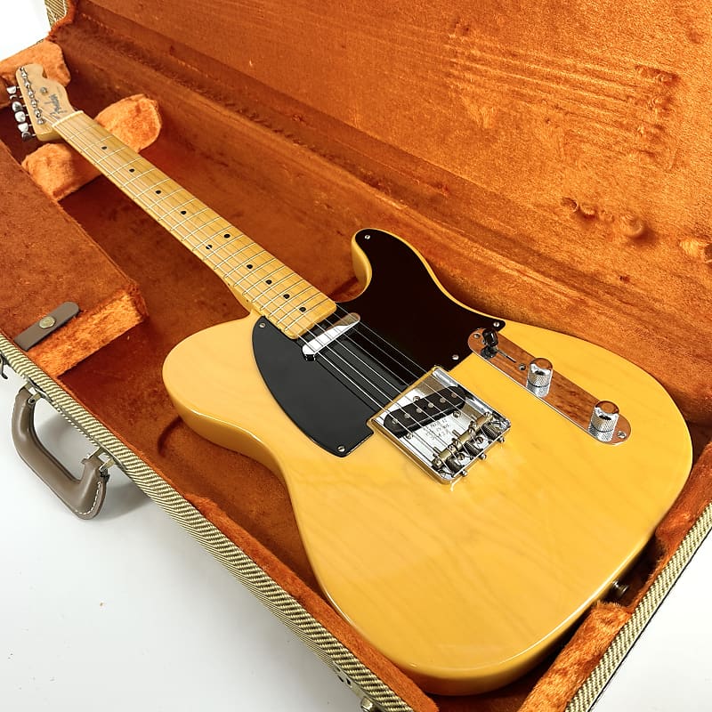 2002 Fender American Vintage '52 Telecaster - Butterscotch | Reverb