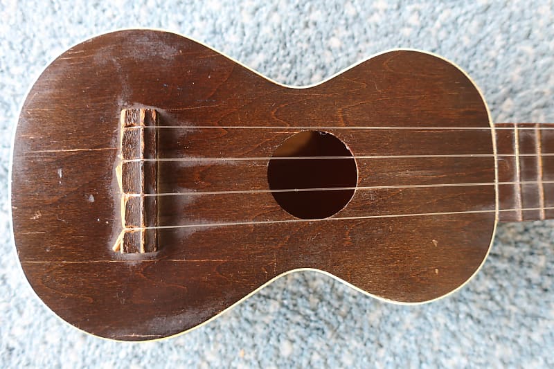 Vintage 1930-60s? Mystery No Name Brand Aloha Uke Ukulele | Reverb