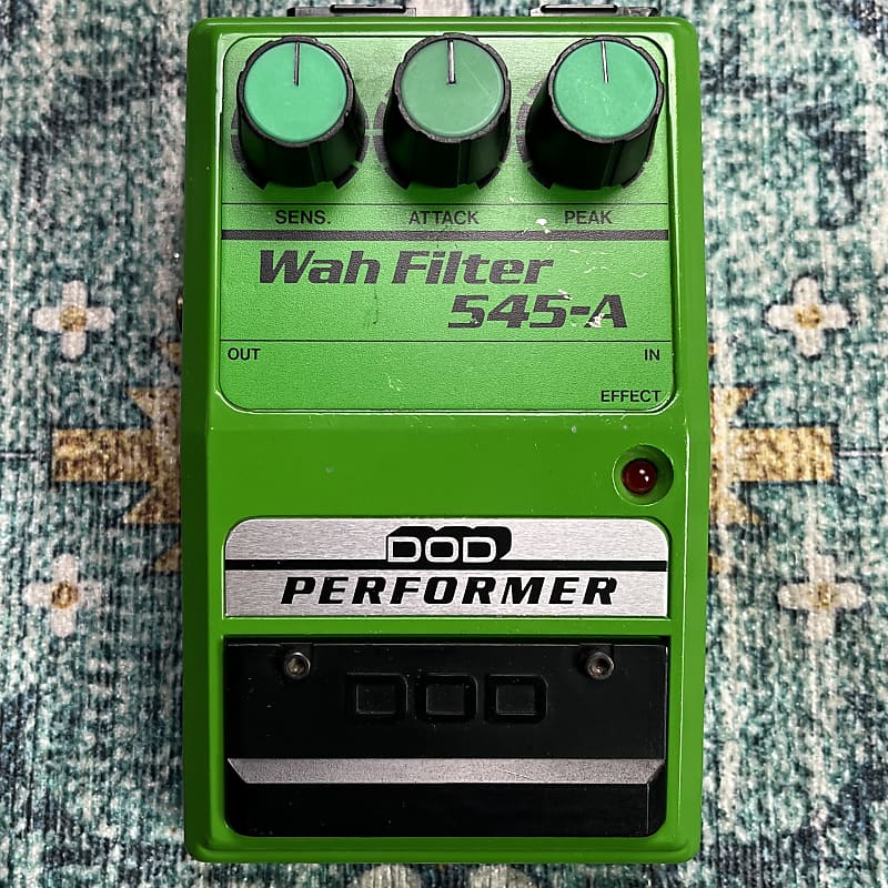 DOD Performer Wah Filter 545-A Guitar Effects Pedal! R19 | Reverb