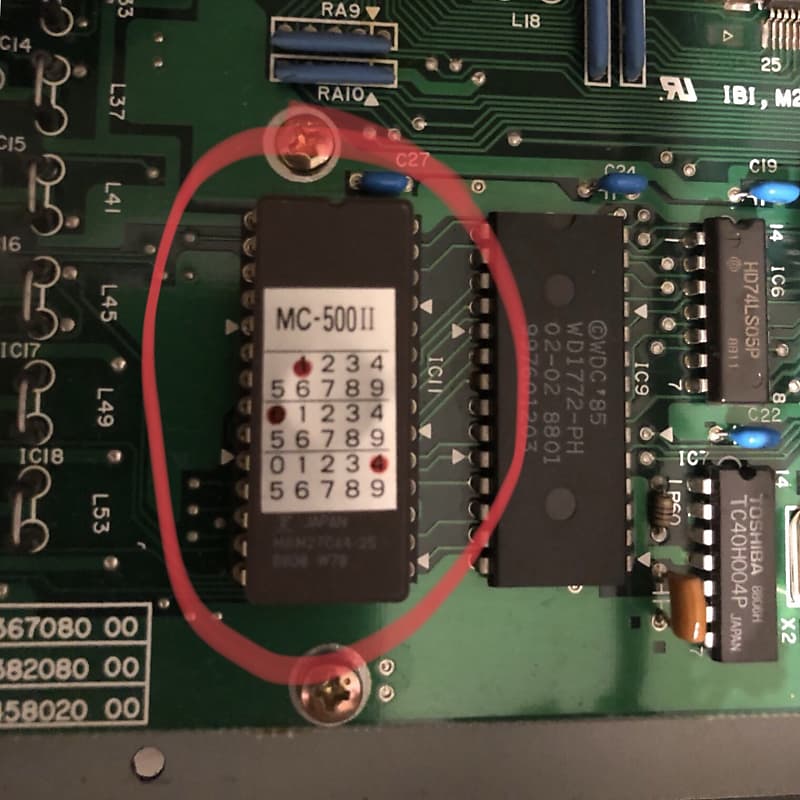 Roland MC500 to MC500 MkII upgrade ROM - EPROM firmware OS | Reverb