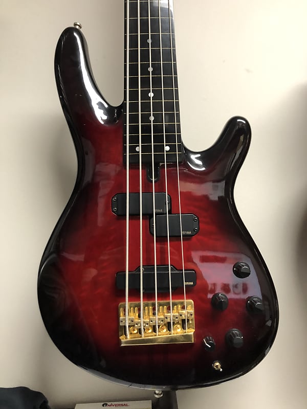 Yamaha TRB-5P 5 String Fretless Bass w/case | Reverb