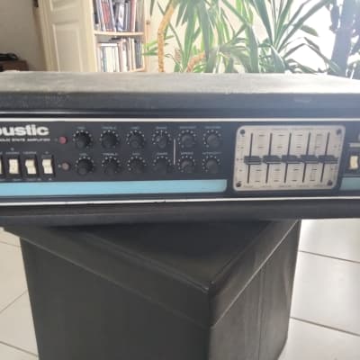 Acoustic Control Corp 470 Amp 1970-1985 - Black blue white | Reverb