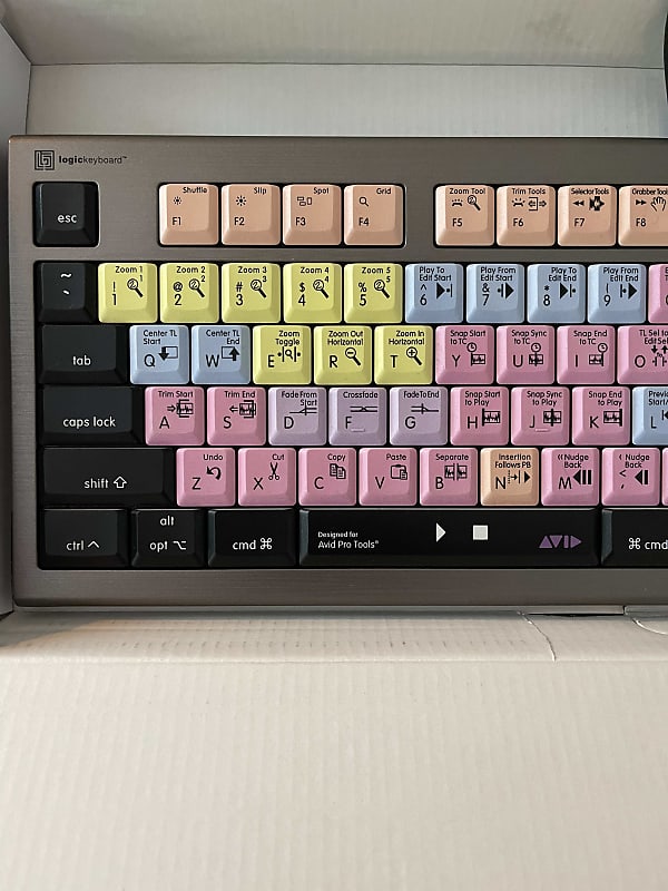 LogicKeyboard Avid Pro Tools Keyboard for Mac - ASTRA 2 | Reverb