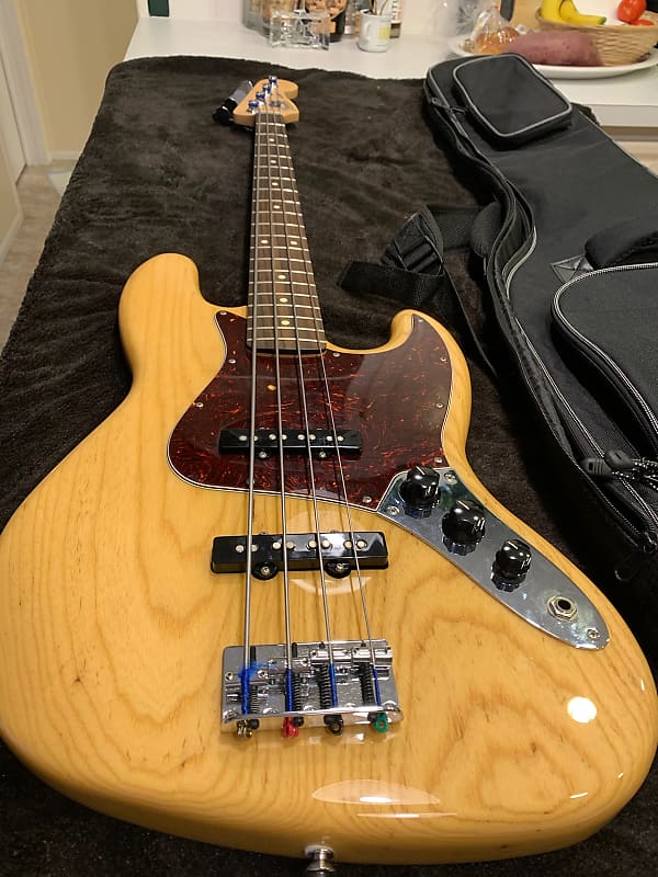 Fender FSR Jazz Bass 2016 MIM Special Edition Deluxe Natural | Reverb
