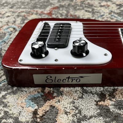 1960s Rickenbacker / Electro Model 100 Vintage Lap Steel Red | Reverb
