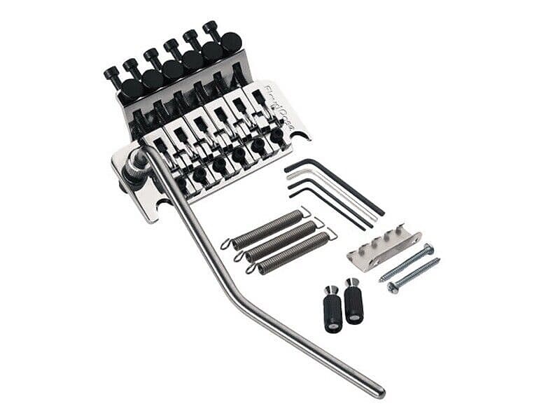 Floyd Rose FRT100 Original Locking Tremolo System, Chrome | Reverb