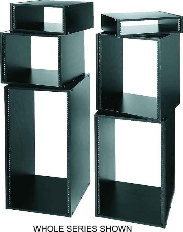 RK Series 12RU Laminate Rack Case (Black, 18" Depth) | Reverb