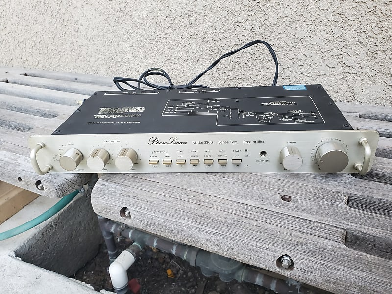 Phase Linear 3300 Series 2 Preamp 1980s | Reverb