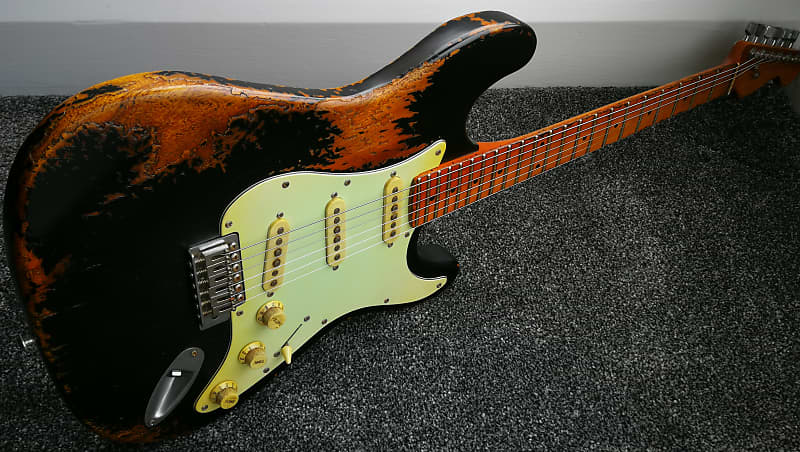 Vtt Relics Stratocaster 50's - Classic Blackie | Reverb