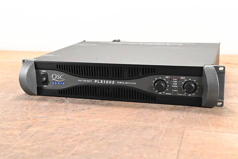 QSC PLX1202 2-Channel Power Amplifier CG01FU9 | Reverb