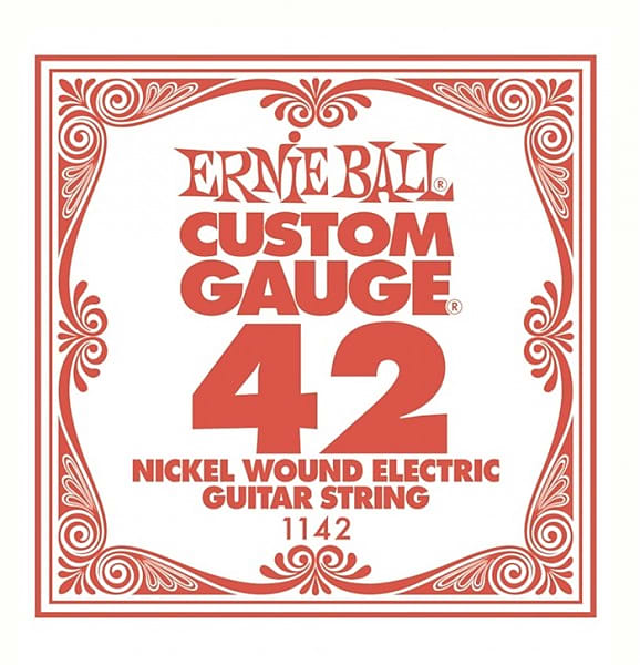 ERNIE BALL 1142 CUSTOM GAUGE - (42) | Reverb