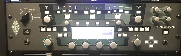 Kemper Profiler rack mount powered with remote and with 2 | Reverb UK