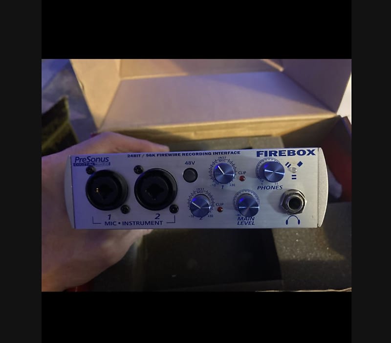 PreSonus Firebox Firewire Recording Interface 2000s - Silver | Reverb