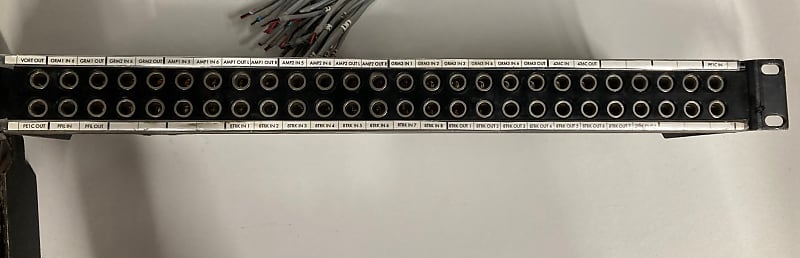 ADC Patchbay 1/4" 48 inputs (x2 units) 1960s | Reverb