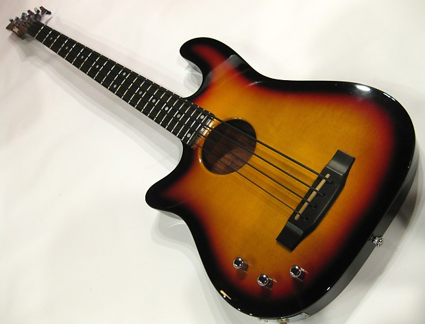 Carvin AC-40 Left Handed Acoustic Bass Guitar w/Case | Reverb