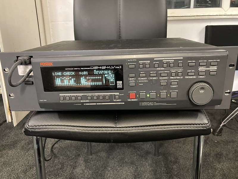 Fostex D2424LV MK2 24 Track Hard Disk Recorder | Reverb