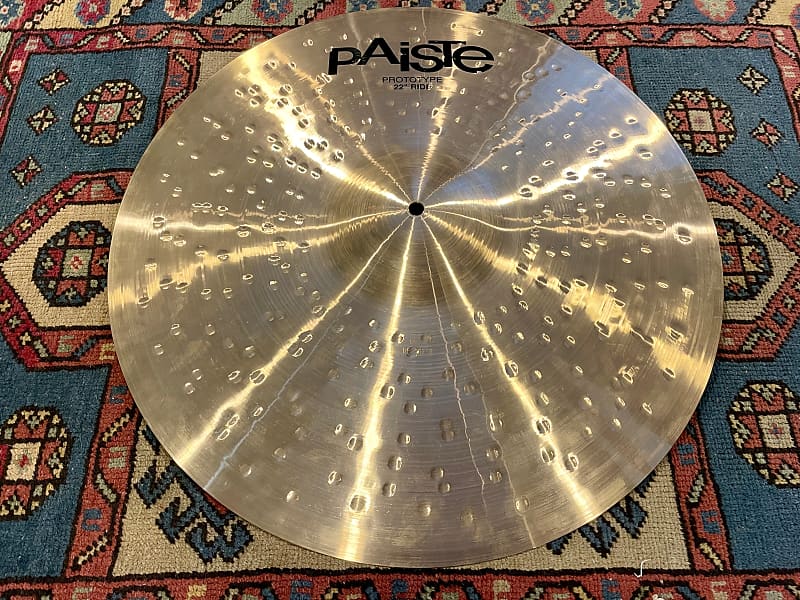 22" Paiste 2K2 Prototype Ride Cymbal 2760g *Video Demo* | Reverb