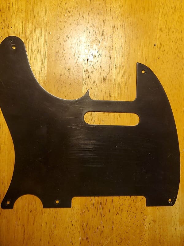 Left Handed Fender Telecaster Bakelite Pickguard - aged | Reverb