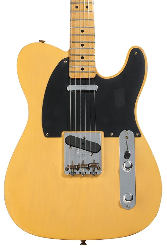 Fender Custom Shop 1951 Nocaster Relic Electric Guitar - | Reverb
