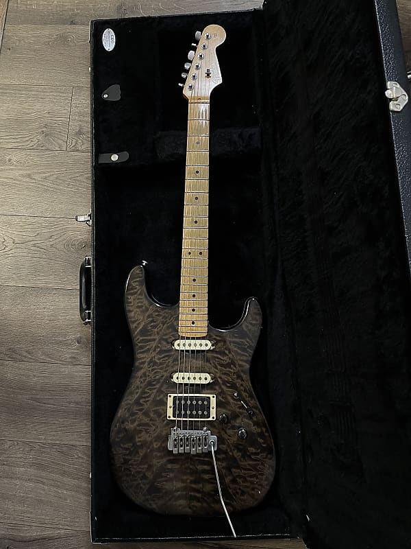 Fender American Stratocaster / Partscaster 2001 Nitro Black | Reverb