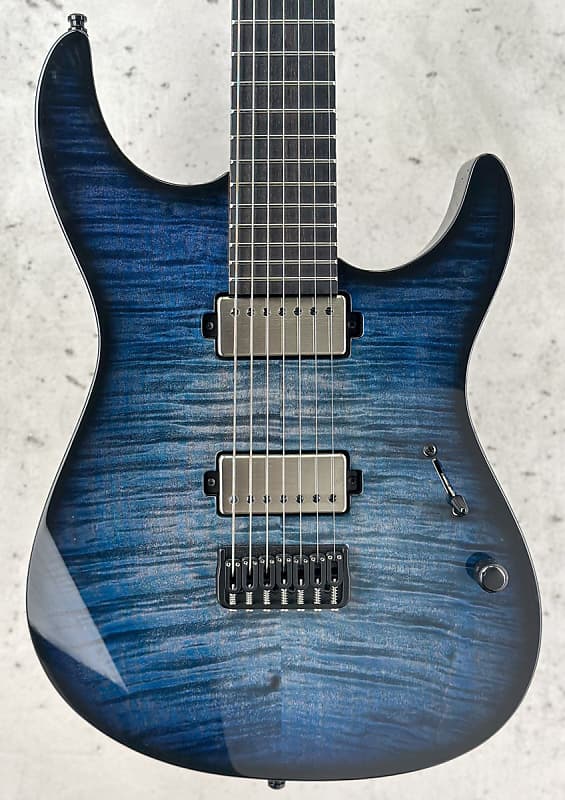 Mayones Aquila Elite S 7, Baritone 26,5 - Blue | Reverb Australia
