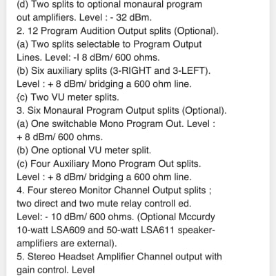 Classic 1970's McCurdy 7500 10x2 Stereo Production Console | Reverb
