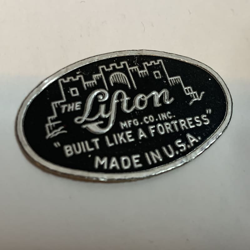 Original Lifton Guitar Case Logo 40s-50s for Gibson Martin | Reverb