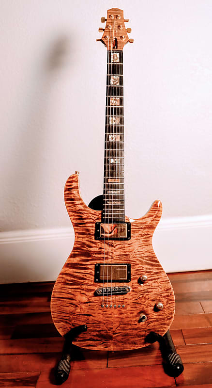Kiesel CT6 2005 - Tiger Fly Flamed Maple | Reverb