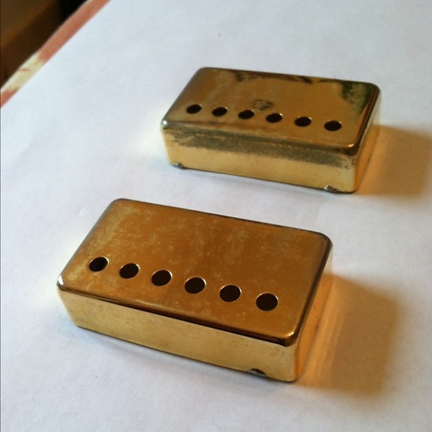 DiMarzio Gold Pickup Covers | Reverb