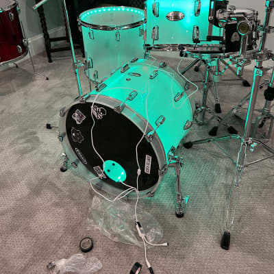 Pearl Crystal Beat Drum Set - Frosted | Reverb Canada
