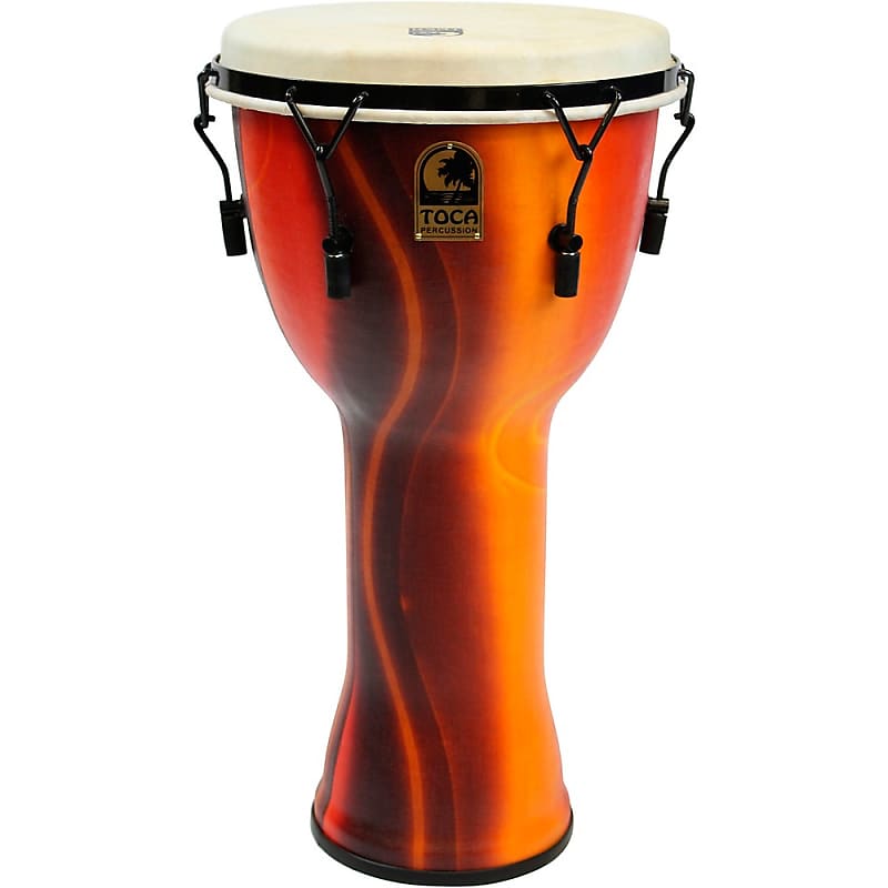 Toca Freestlyle Mechanically Tuned Djembe With Extended Rim 9 | Reverb