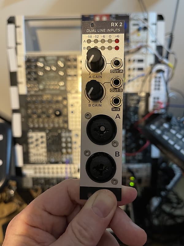 Joranalogue Receive 2 - Eurorack Line inputs | Reverb