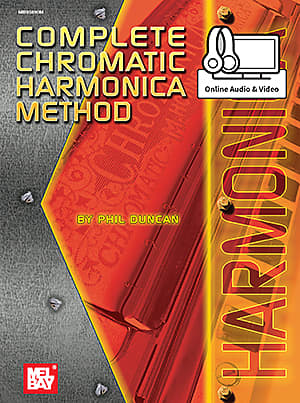 Complete Chromatic Harmonica Method w/CD & DVD | Reverb