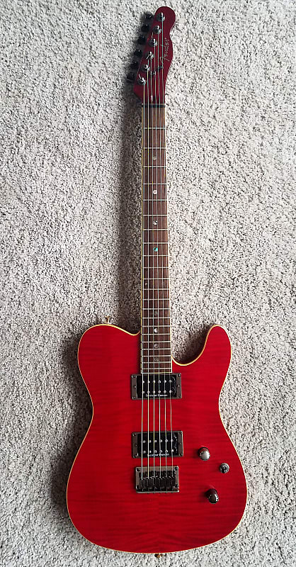 Fender Special Edition Custom Telecaster FMT HH Red Korea | Reverb